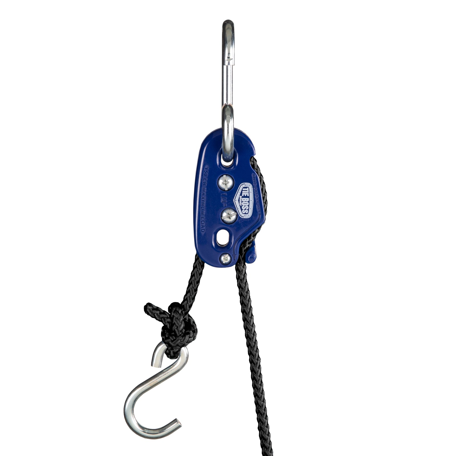 1/4" Tie Boss - 15' Rope | Multi-Use Tie Down & Hoist | USA
